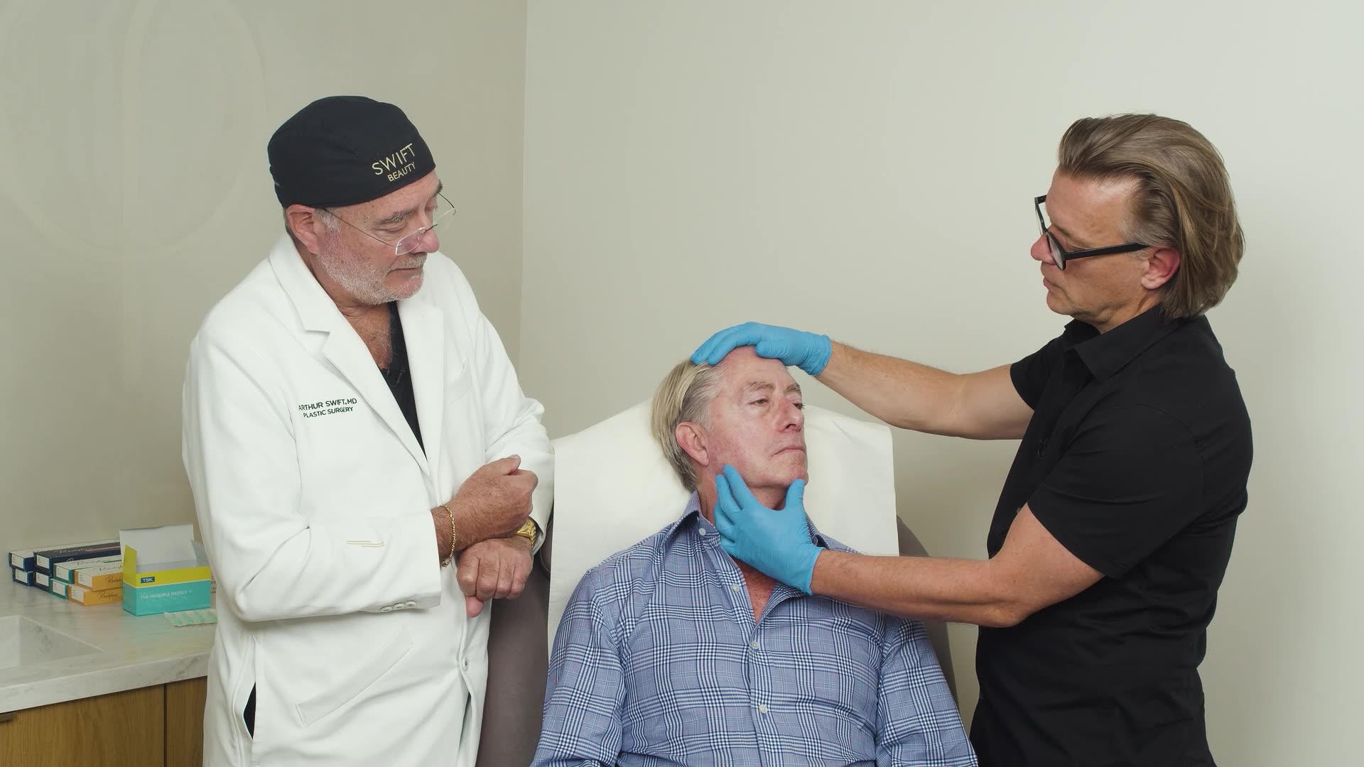 The Fern Pattern Technique and Neuromodulator | Male Patient | Male Patient