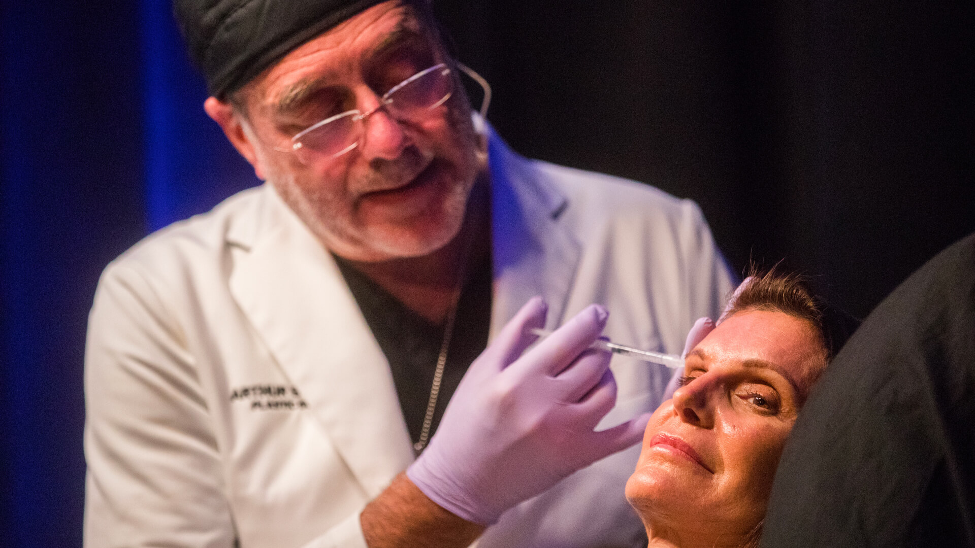 Facial Assessment and Treatment | Dr. Arthur Swift | Caucasian Female, 62