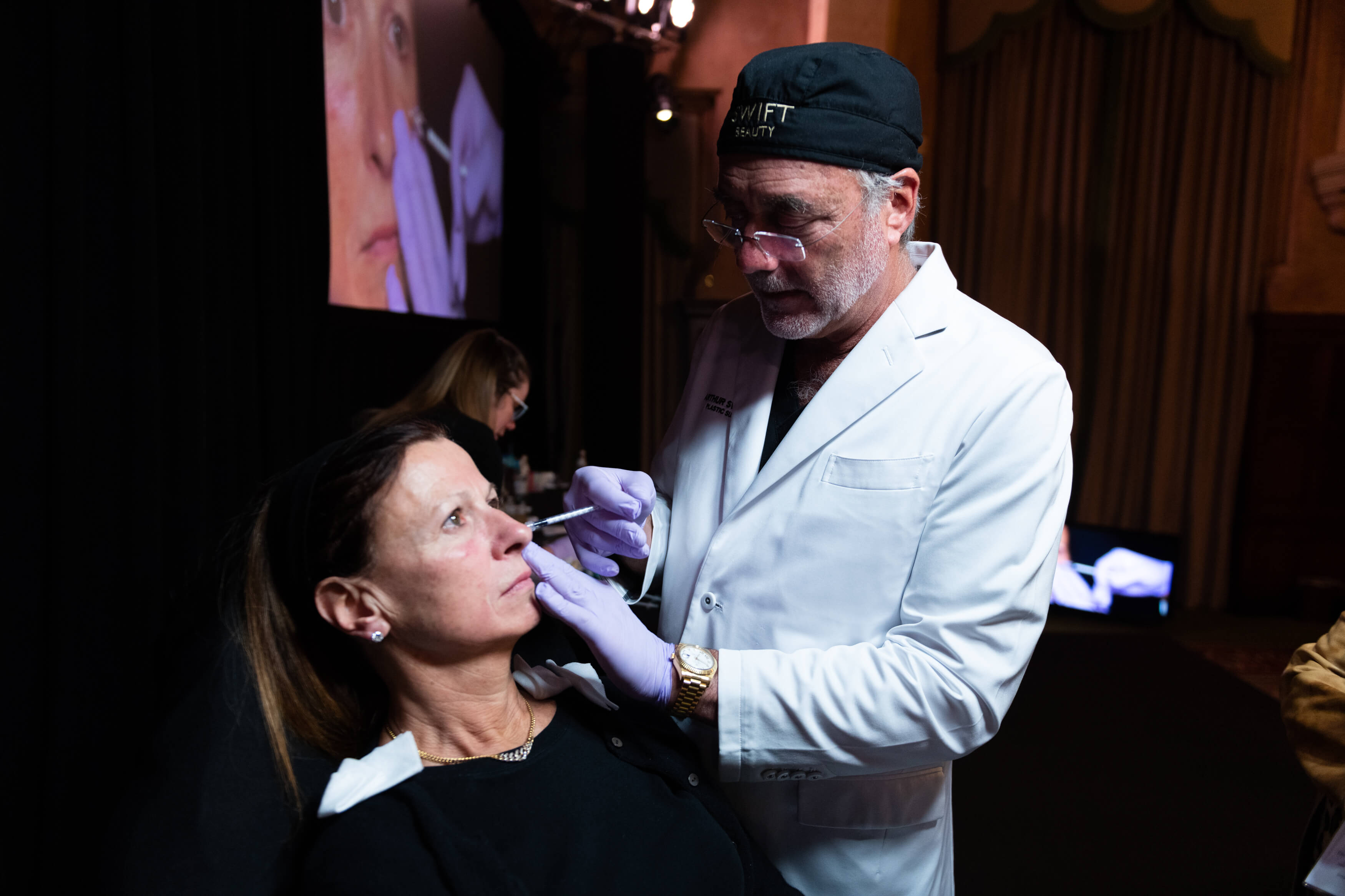 Facial Assessment and Treatment | Caucasian Female, 62 | Caucasian ...